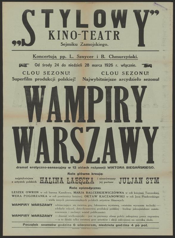 Wampiry Warszawy